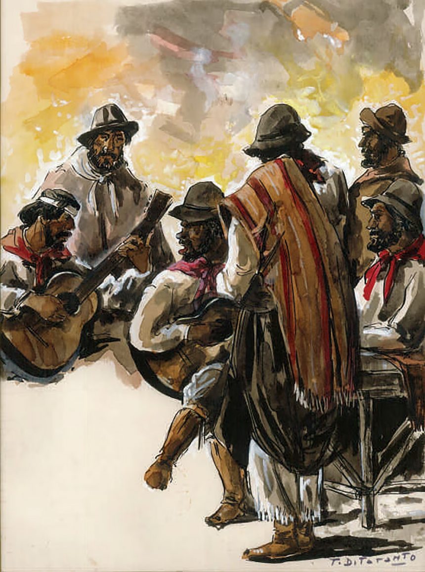 Se inaugura hoy la muestra “Tomás Ditaranto, el pintor del Martín ...